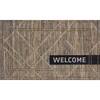 StyleWell Basket Weave 23 in. x 47 in. Sisal Doormat 60662285923x47 ...