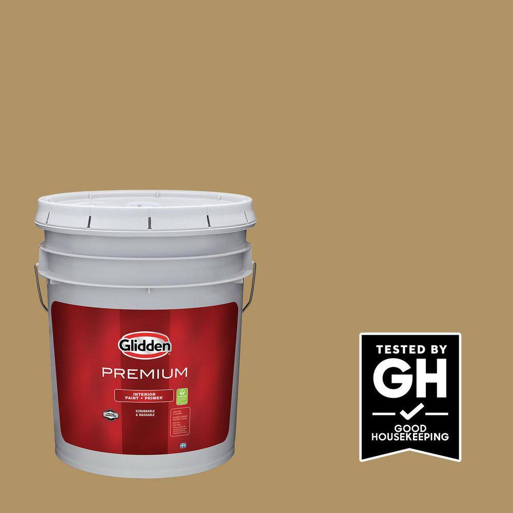 Glidden Premium 5 gal. PPG1093-6 Tangled Twine Semi-Gloss Interior ...