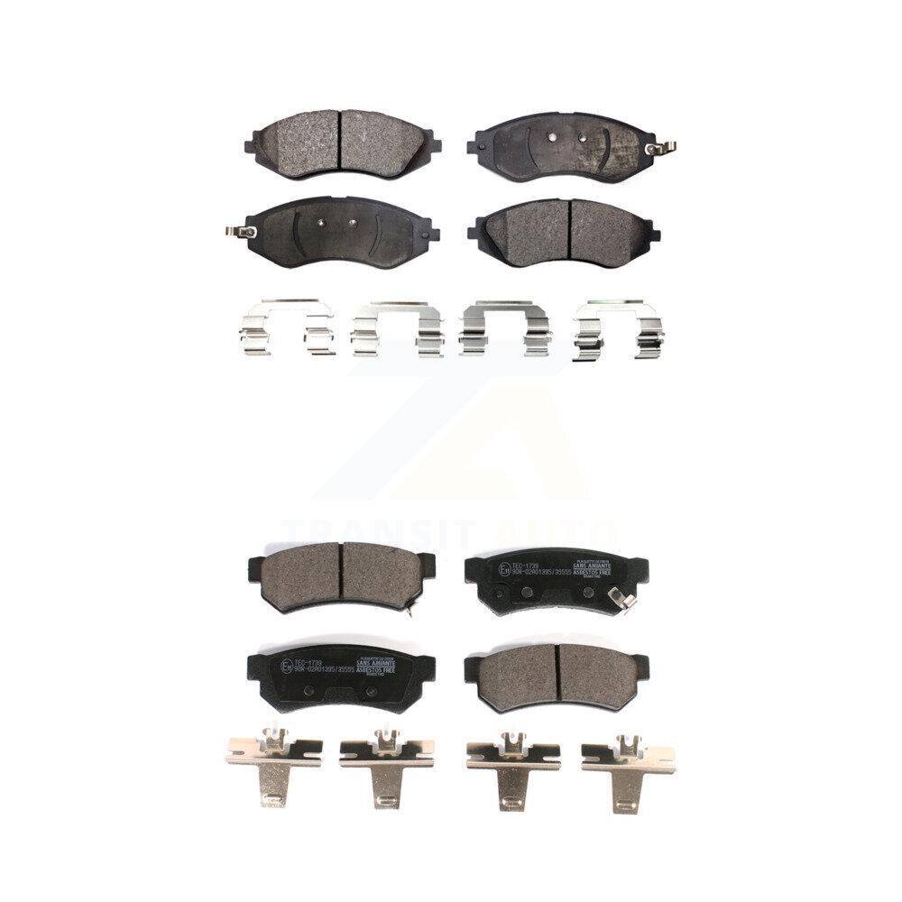 TEC Front Rear Ceramic Brake Pads Kit for Chevrolet Spark EV KTC-100574 ...