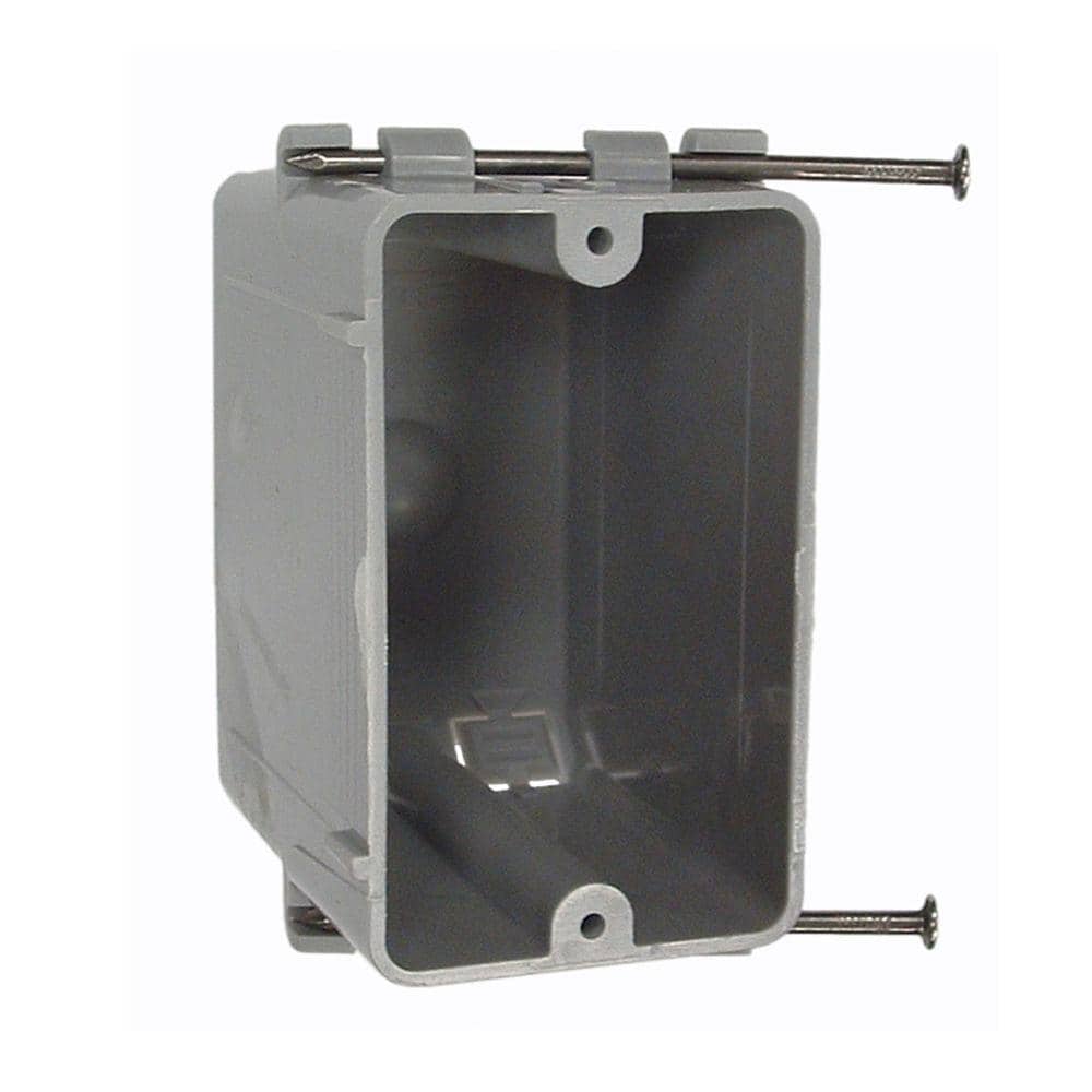 RACO Single Gang Rectangular Non-Metallic Cable Box, 3-3/16 in. Deep ...