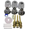 Pfister S10-220 Windsor 3-Handle Valve Rebuild Kit with Acrylic Handles ...