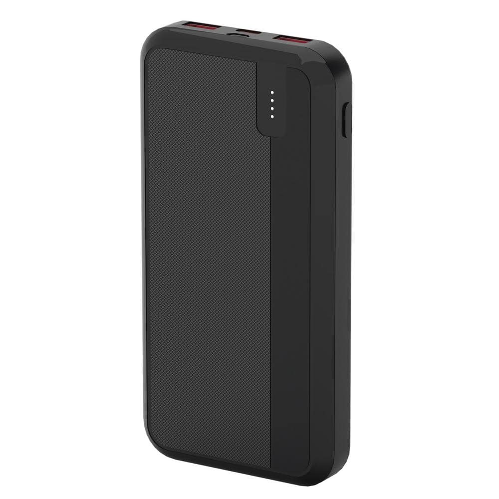 Lukyamzn 10000 mAh PD 22.5W Portable Fast Charging Power Bank in Black ...