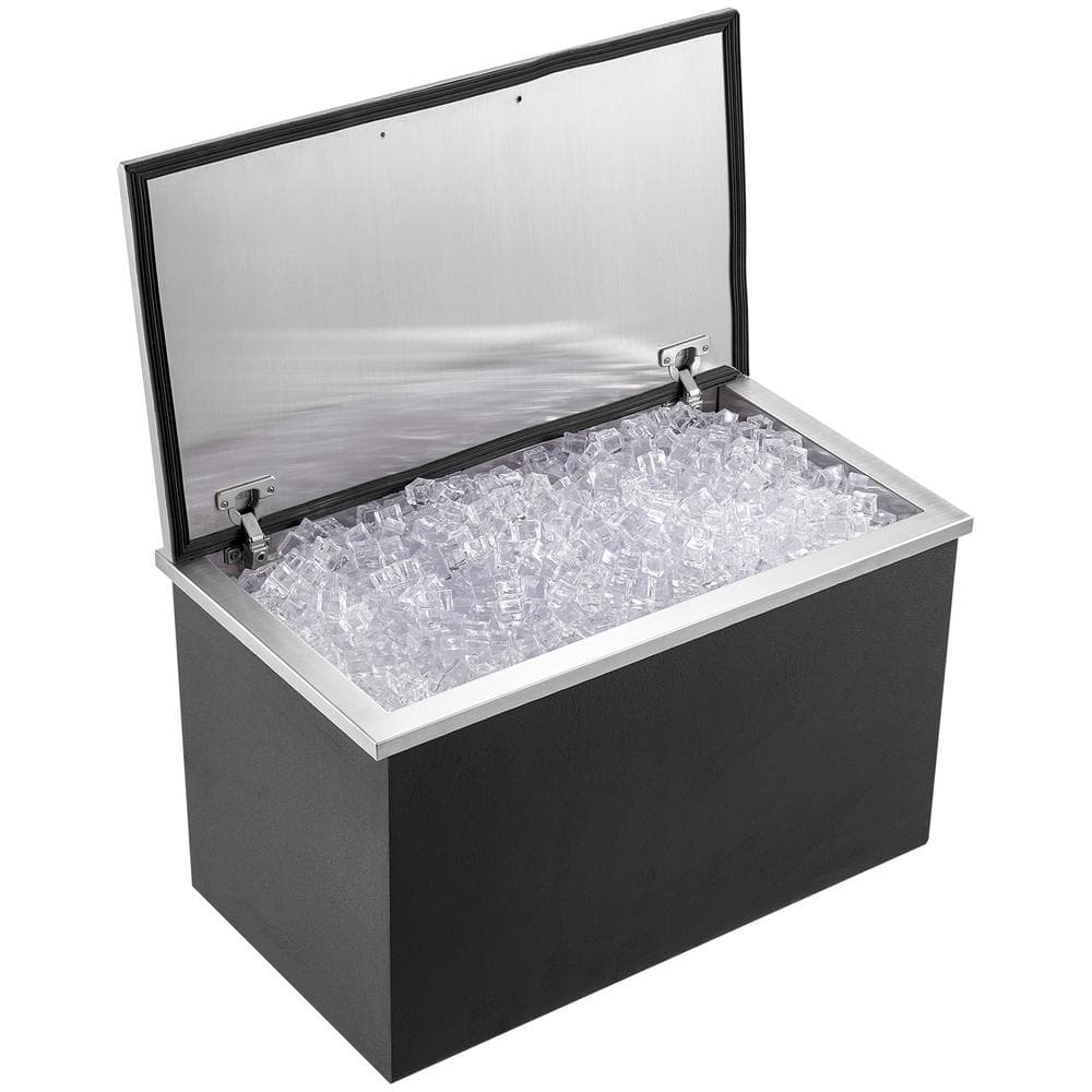 VEVOR Drop in Ice Chest 24 in. L x 20 in. W x 15 in. H Stainless Steel ...