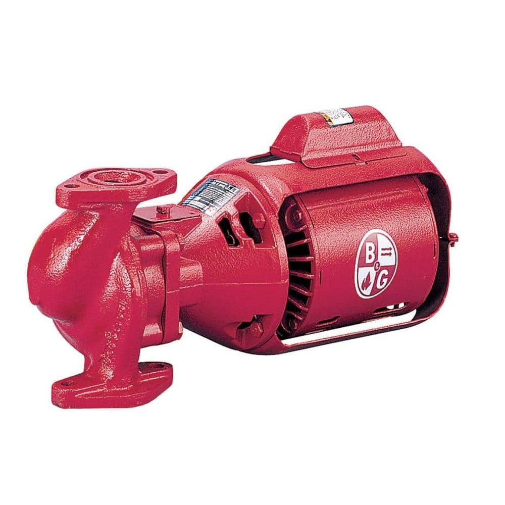 Bell & Gossett Series 100 3-Piece Oil-Lubricated Booster Pump 106189 ...