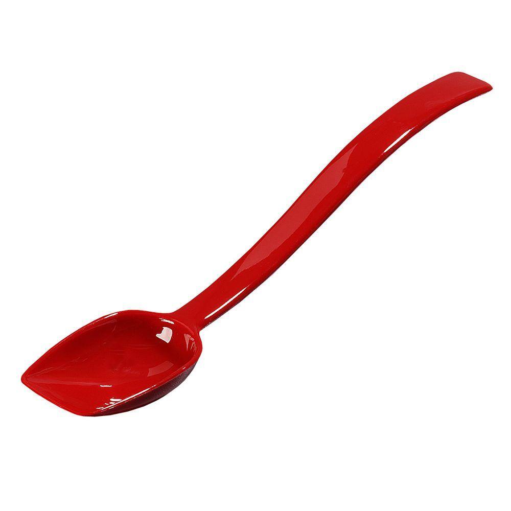 Carlisle Polycarbonate Red Buffet Spoons Set of 12 447005 - The Home Depot