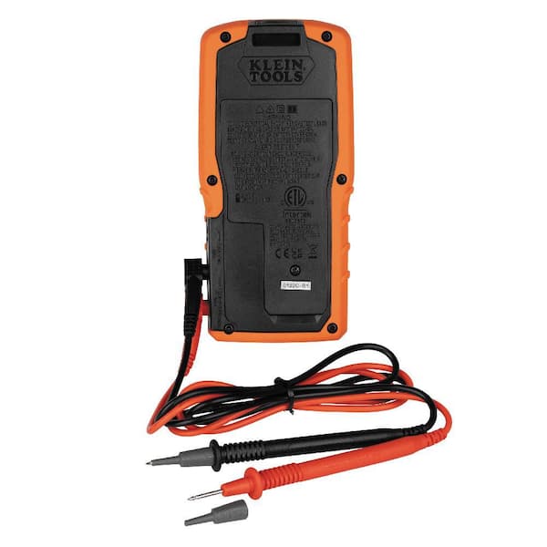 Klein Tools 600 Volt Slim Digital Multimeter, TRMS Auto-Ranging with ...