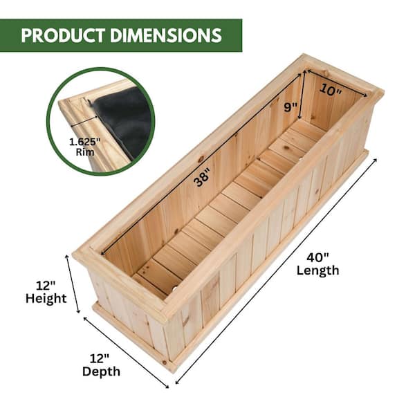 Rectangle Wooden Planter Box Plans Wooden Planter Box Plans
