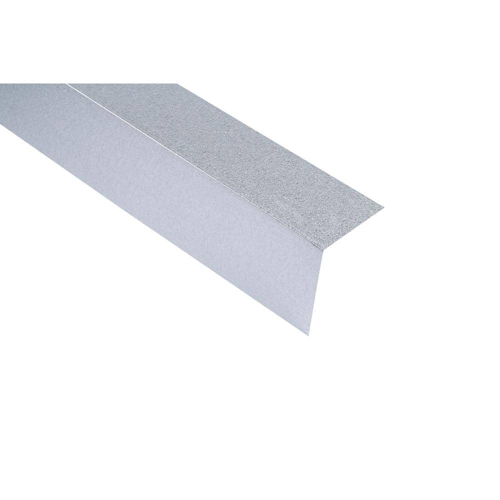 Gibraltar Building Products 4 in. x 5 in. x 10 ft. 26-Gauge Galvalume ...