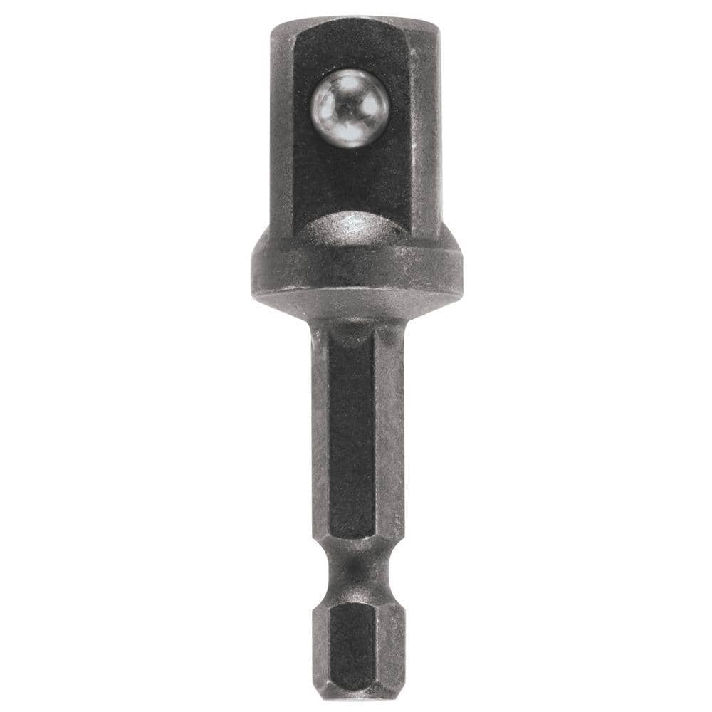 Bosch 1/2 in. x 2 in. Steel Impact Tough Socket Adapter ITSA12 - The ...