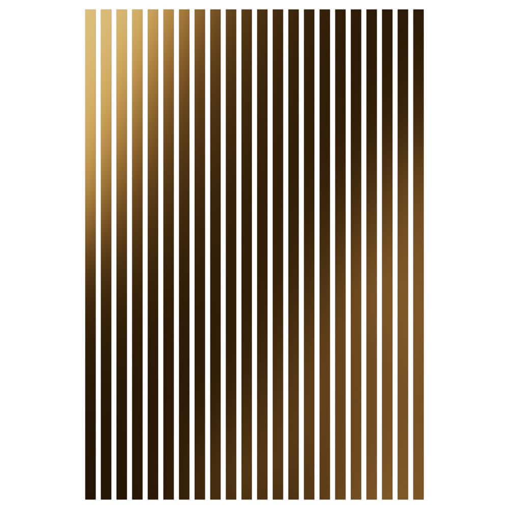Ekena Millwork Adjustable Slat Wall 1/8 in. T x 2 ft. W x 8 ft. L Gold ...