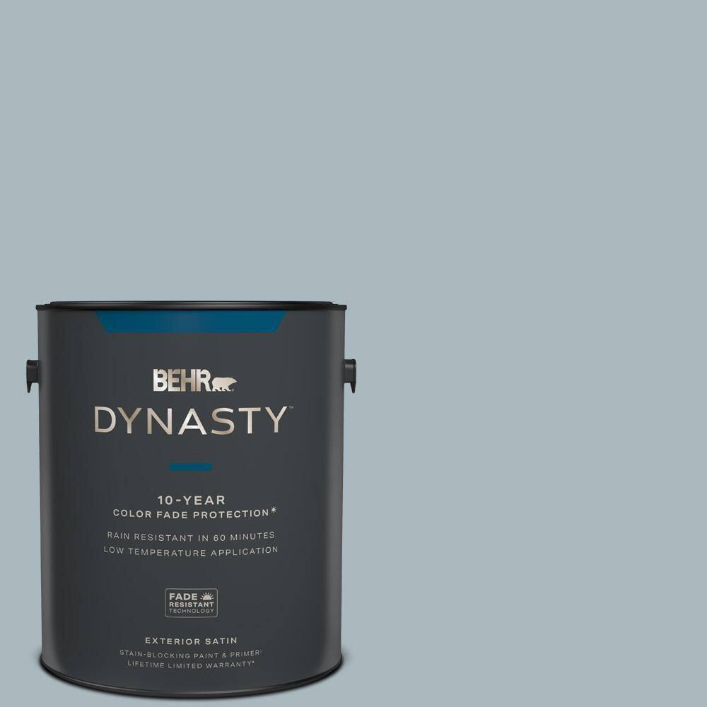 BEHR DYNASTY 1 gal. #740E-3 Prelude Satin Enamel Exterior Stain ...