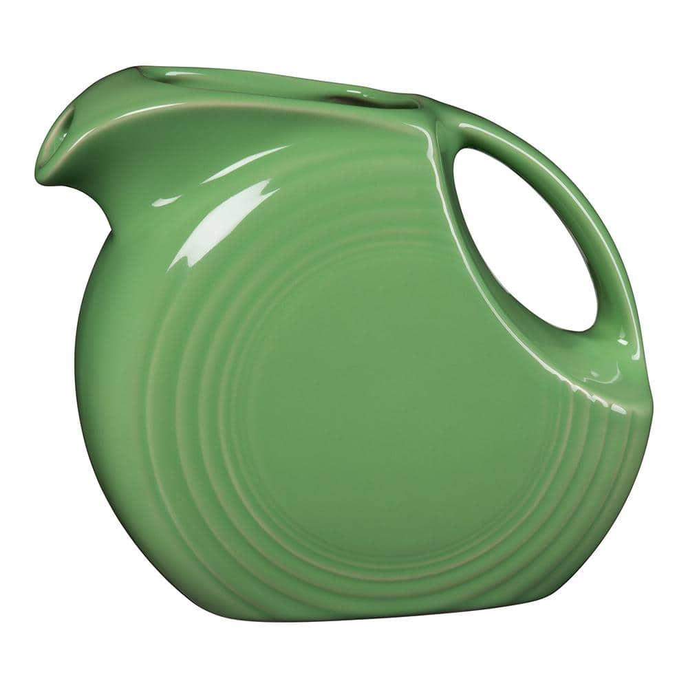 Fiesta Ceramic 67.25 oz. Meadow Large Disk Pitcher 484344U - The Home Depot