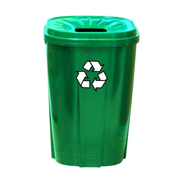 Enviro World 55 Gal Green Recycling Bin EWC 304 The Home Depot Enviro World 55 Gal Green Recycling Bin EWC 304 The Home Depot