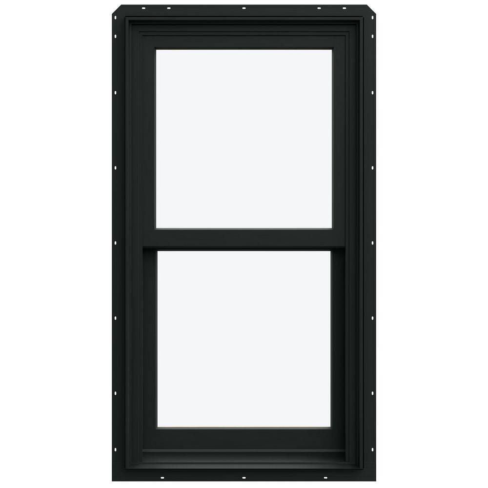 JELD-WEN 29.375 in. x 48 in. W-5500 Double Hung Wood Clad Window ...