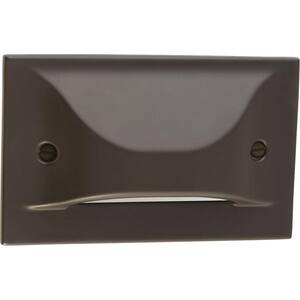 Progress Lighting 1-Light Antique Bronze LED Step Light/Wall Light ...