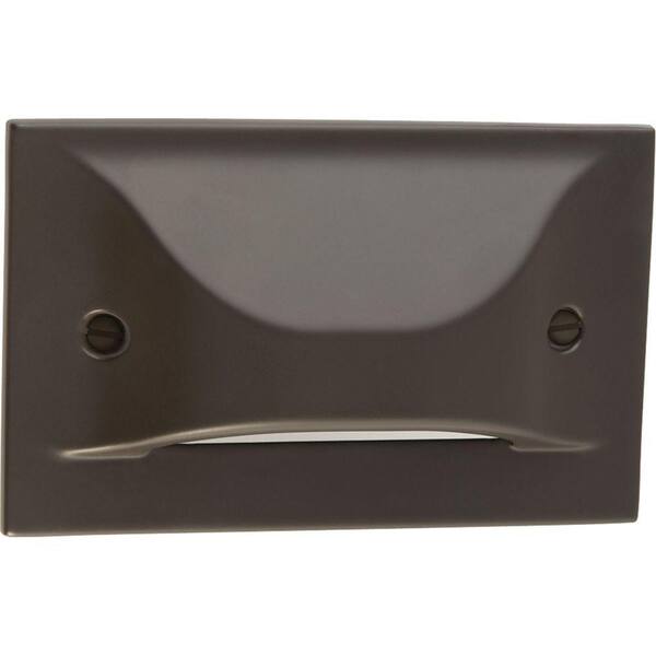 Progress Lighting 1-Light Antique Bronze LED Step Light/Wall Light ...