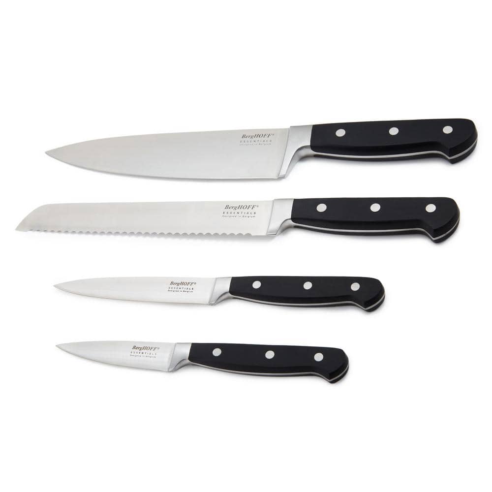 BergHOFF Essentials Solid 4-Piece Stainless Steel Knife Set 2224474 ...