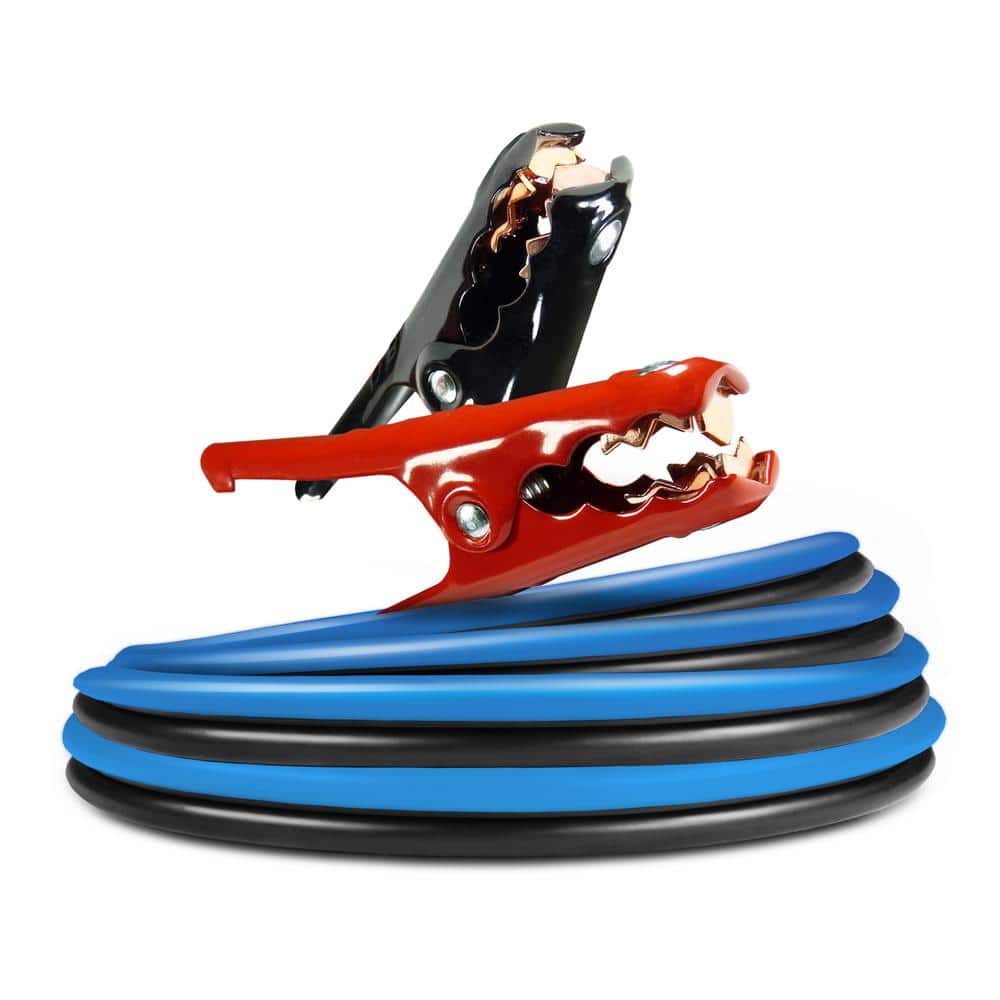Schumacher Electric Automotive 4-Gauge, 20-Foot Heavy-Duty Jumper ...