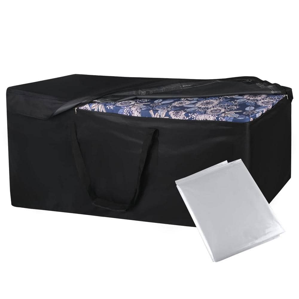 Angel Sar 50 in. x 15 in. x 25 in. Outdoor Water-Resistant Furniture ...