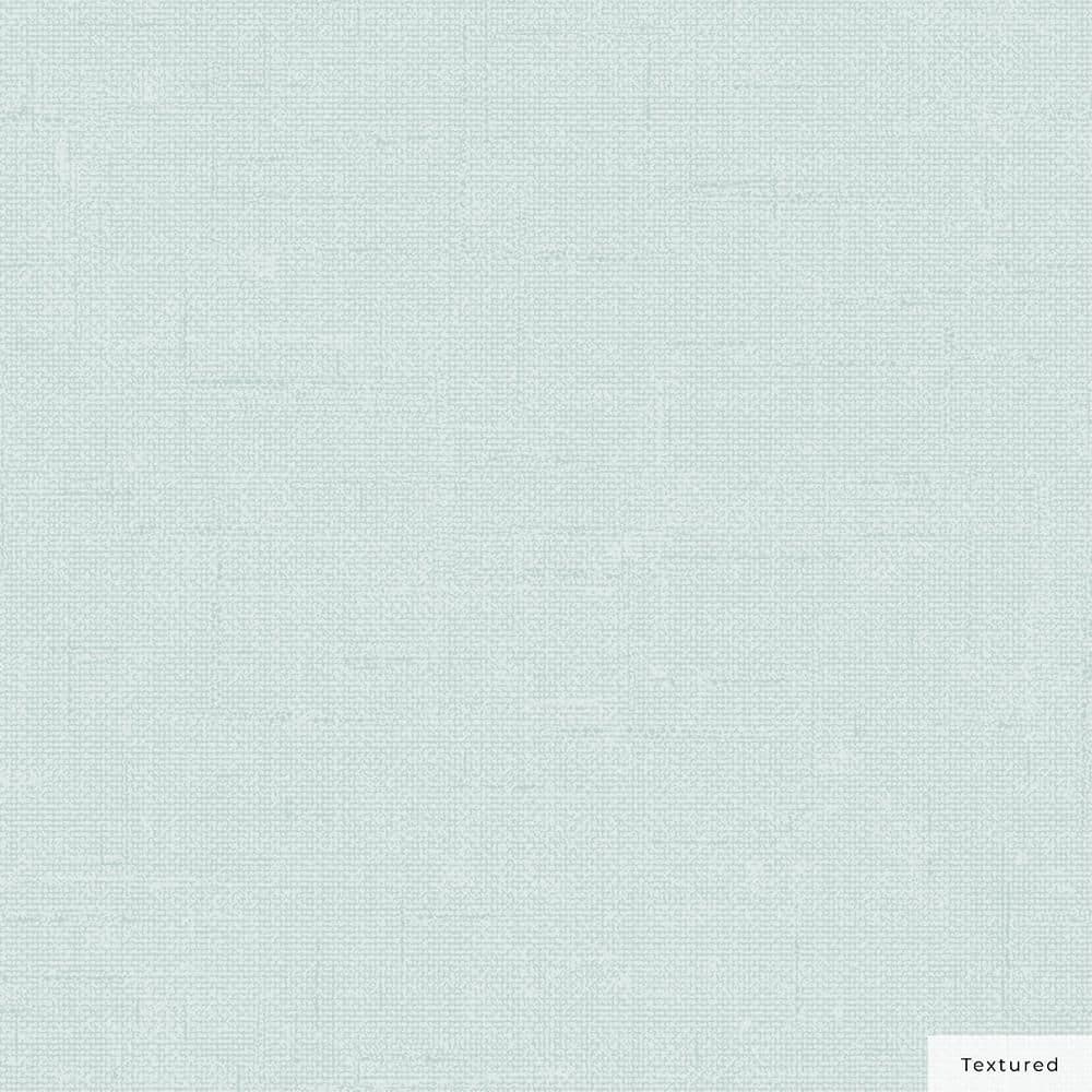Tempaper Burlap Ocean Mist Peel and Stick Wallpaper (Covers 28 sq. ft ...