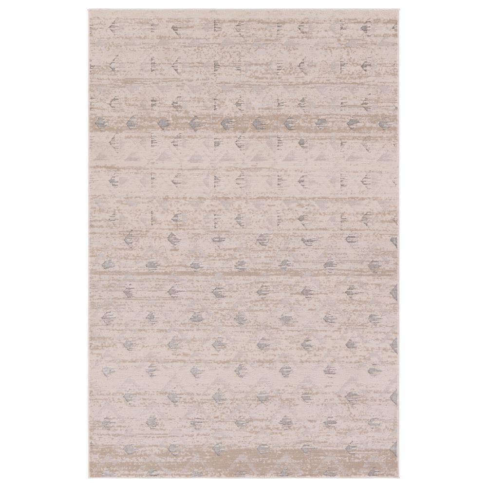 Jaipur Living Carine Tan/Bronze 2 ft. x 8 ft. Geometric Area Rug ...