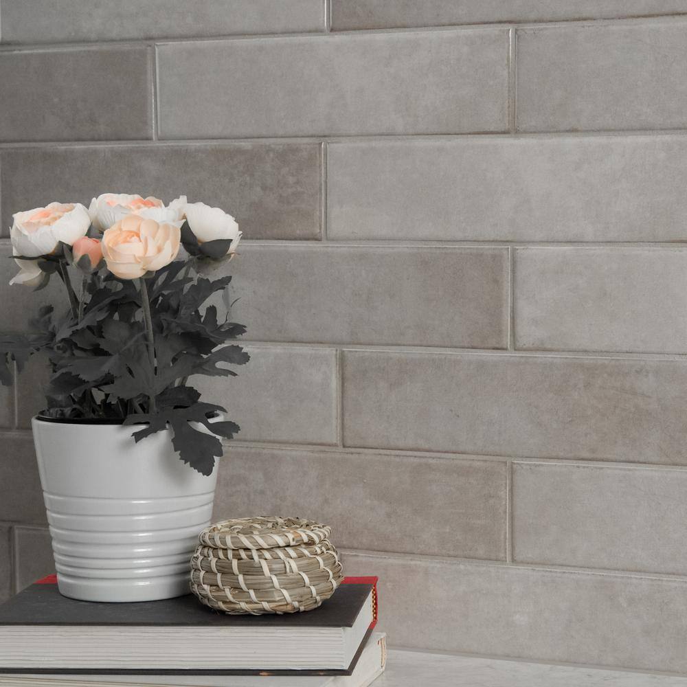 Buy Lakeview Sterling 3 in. x 12 in. Glossy Ceramic Wall Tile (5.5 sq ...