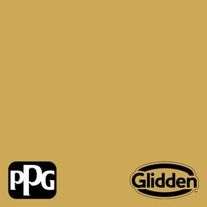 Glidden Essentials 1 gal. PPG1107-6 Glorious Gold Satin Exterior Paint ...