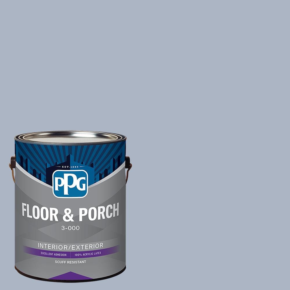 Reviews for PPG 1 gal. PPG1042-4 Blue Beard Satin Interior/Exterior ...