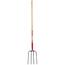 Razor-Back 5-Oval Tine Forged Manure Fork 2826500 - The Home Depot