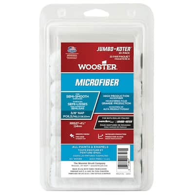Wooster 4-1/2 in. x 1/2 in. Jumbo-Koter Pro/Doo-Z High-Density Woven ...