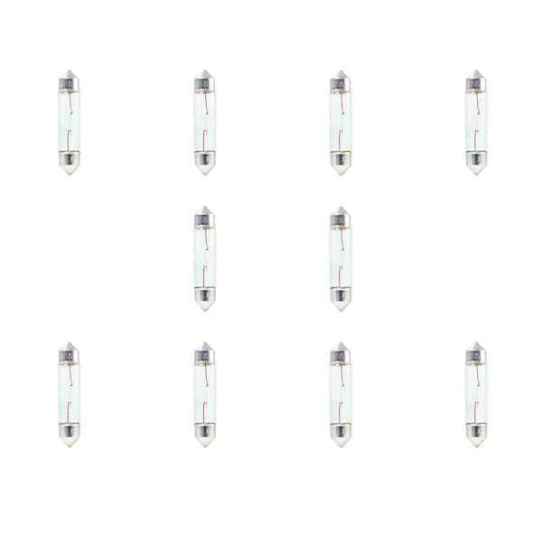 Bulbrite 5-Watt Dimmable Clear T3.25 Festoon (FEST) Xenon Bulb 861196 ...