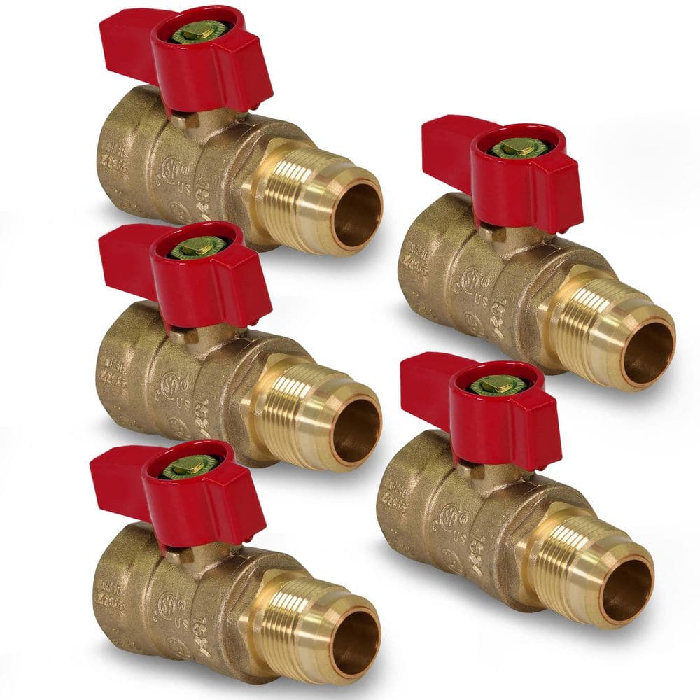 CMI inc 5/8 in. Flare (15/16 THD) x 1/2 in. Female Iron Pipe Threaded ...