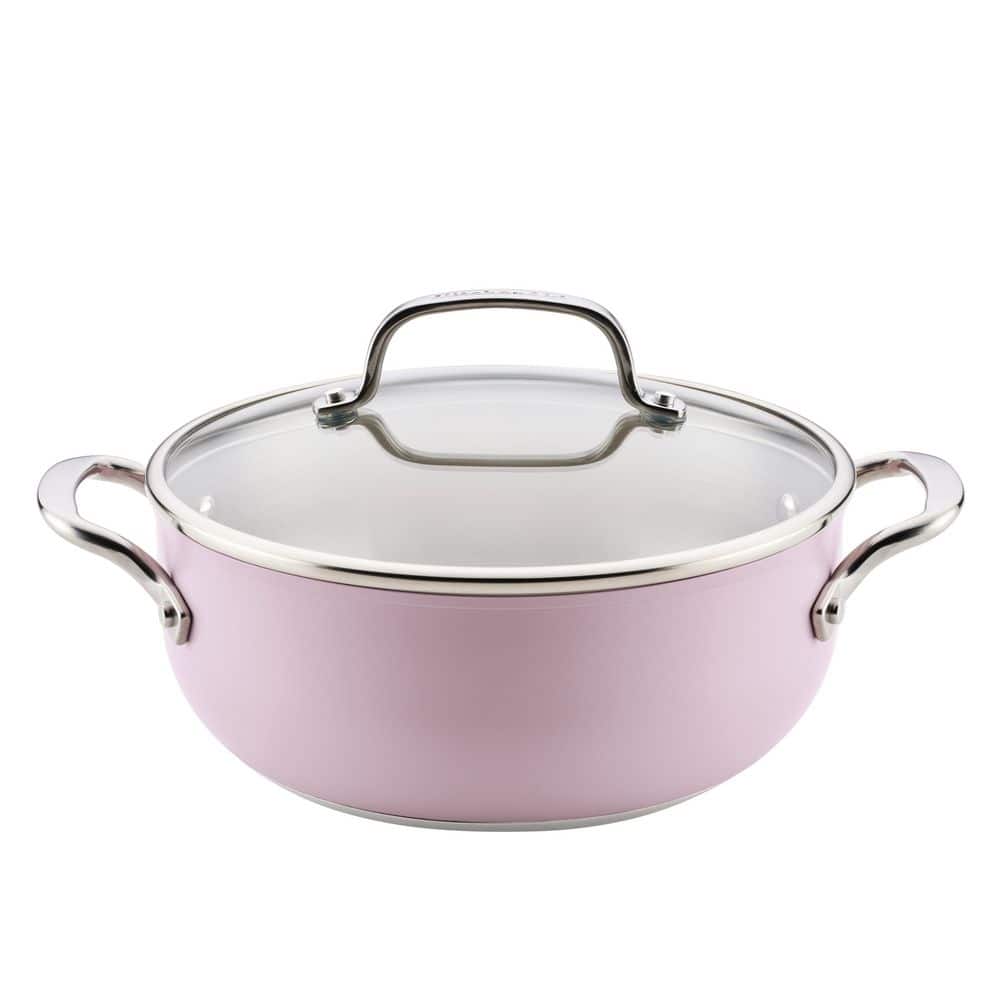KitchenAid 4-qt. Color-Finished Stainless Steel 3-Ply Base Casserole ...