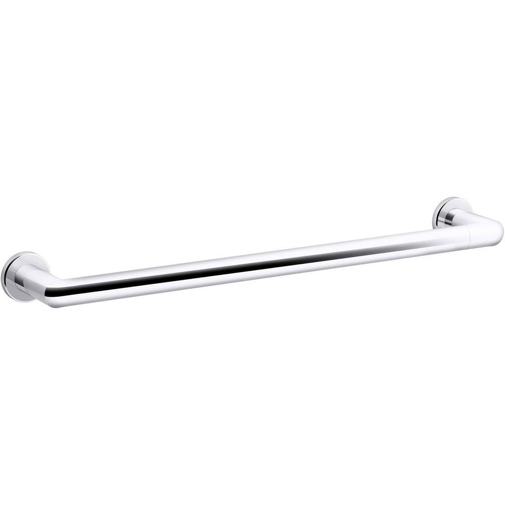 KOHLER Kumin 18 in. Towel Bar in Polished Chrome K-97878-CP - The Home Depot
