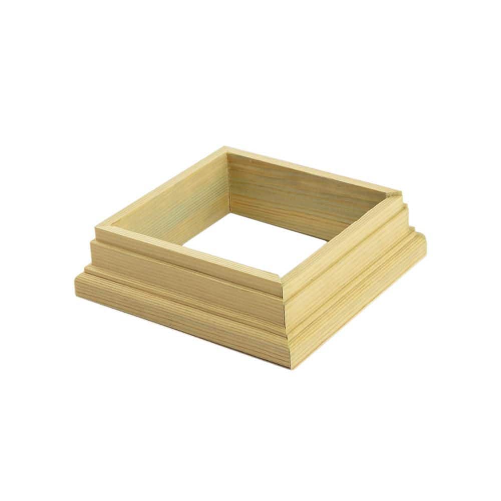 ProWood 4 in. x 4 in. Pressure-Treated Wood Post Skirt 97276 - The Home ...