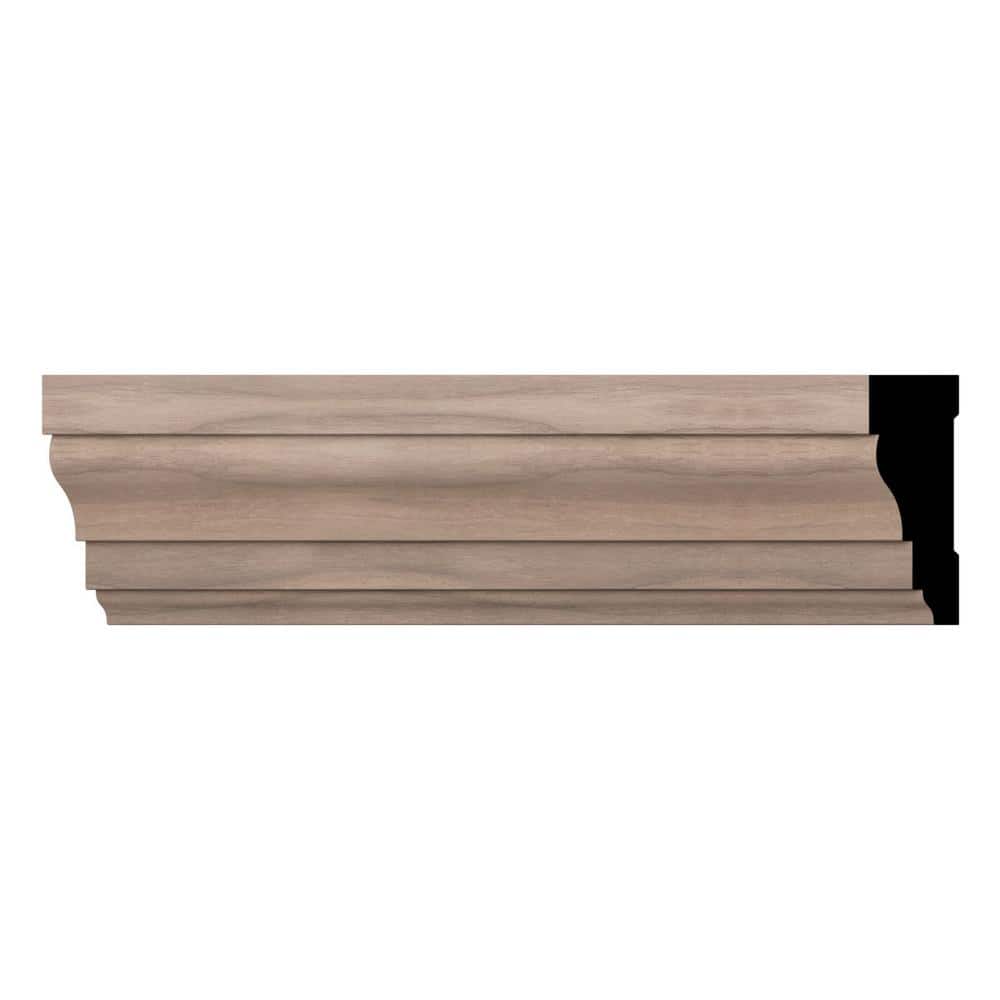 Ekena Millwork WM366 0.69 in. D x 2.25 in. W x 96 in. L Wood (Walnut ...