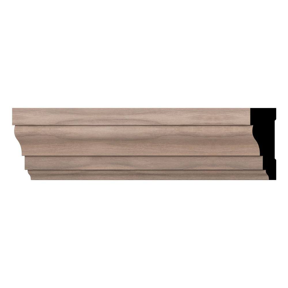Ekena Millwork WM366 0.69 in. D x 2.25 in. W x 96 in. L Wood (Walnut ...