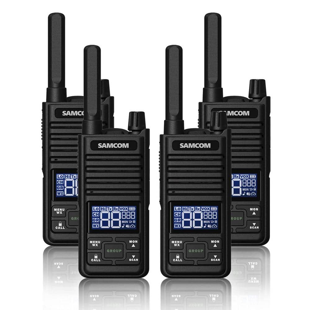 Lukyamzn Convenient 5 Mile Range Rechargeable Waterproof Digital 2-Way ...