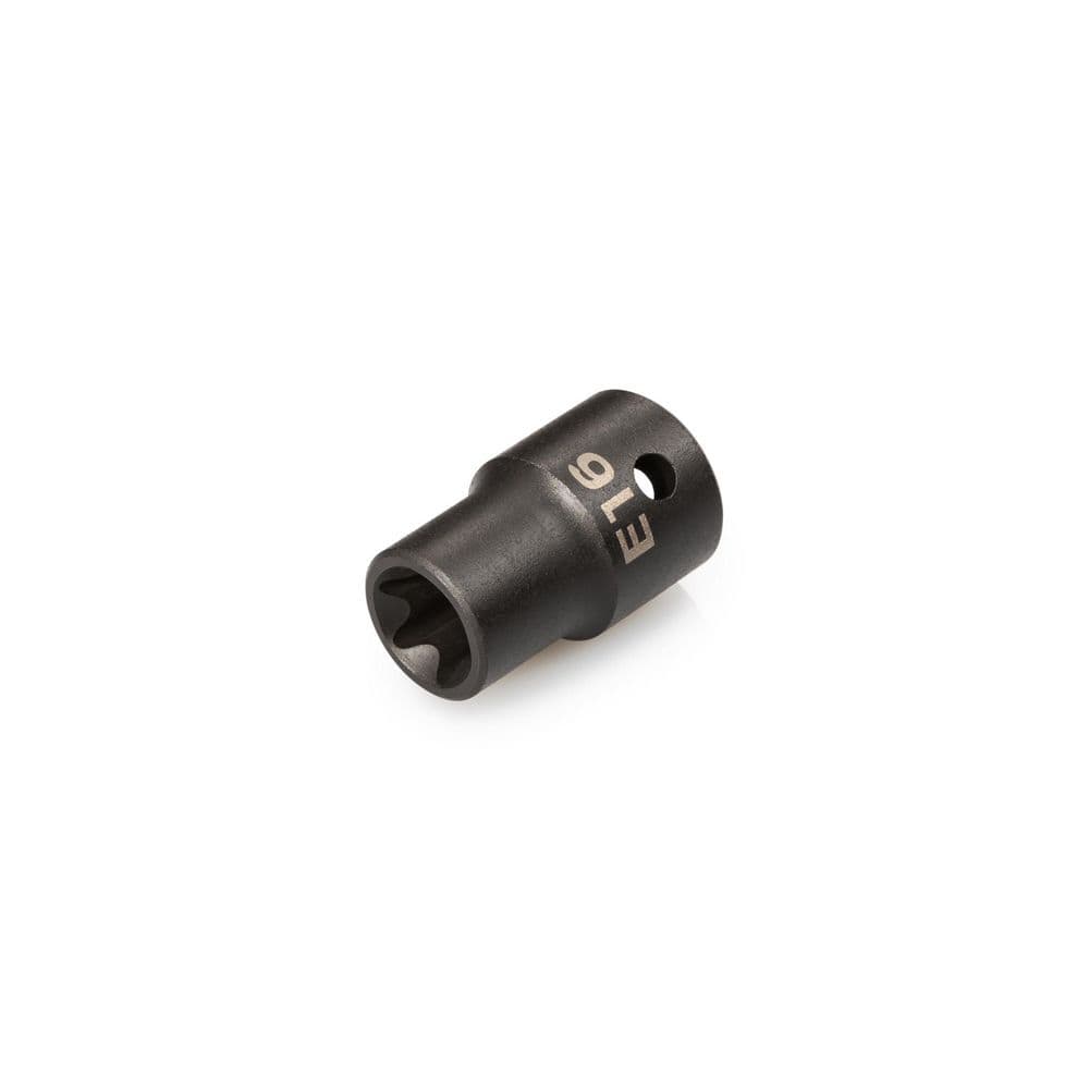 TEKTON 1/2 in. Drive x E16 External Star Impact Socket SID22416 - The ...