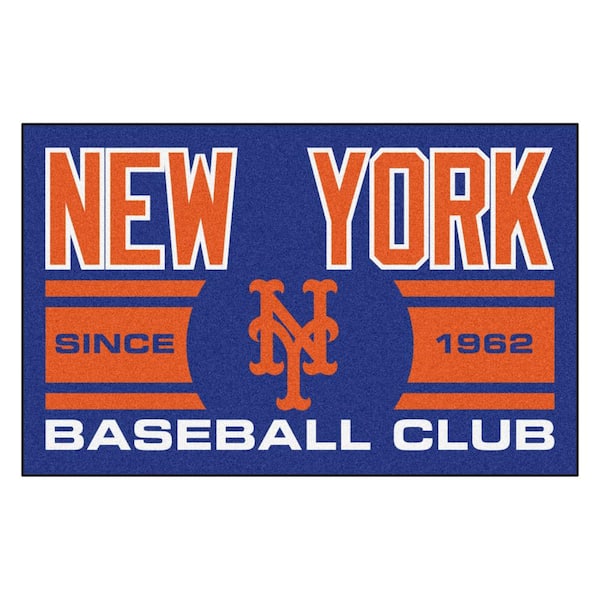 FANMATS MLB New York Mets Blue 2 ft. x 3 ft. Area Rug 18476 - The Home ...