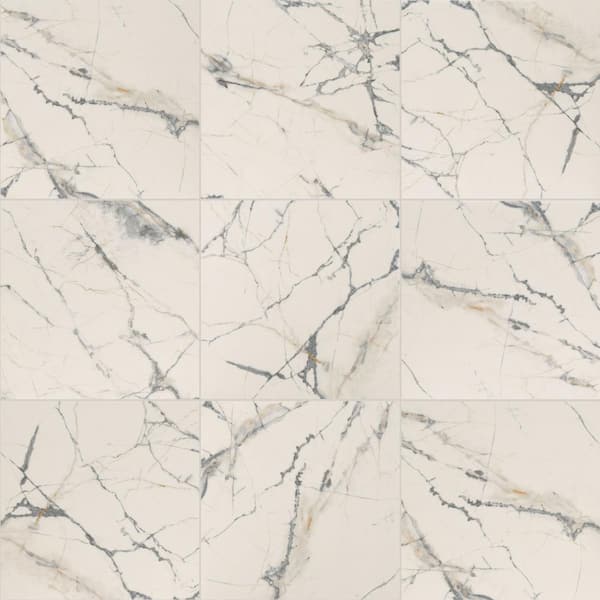 MSI Yukon Storm 48 in. x 48 in. Polished Porcelain Floor and Wall Tile ...