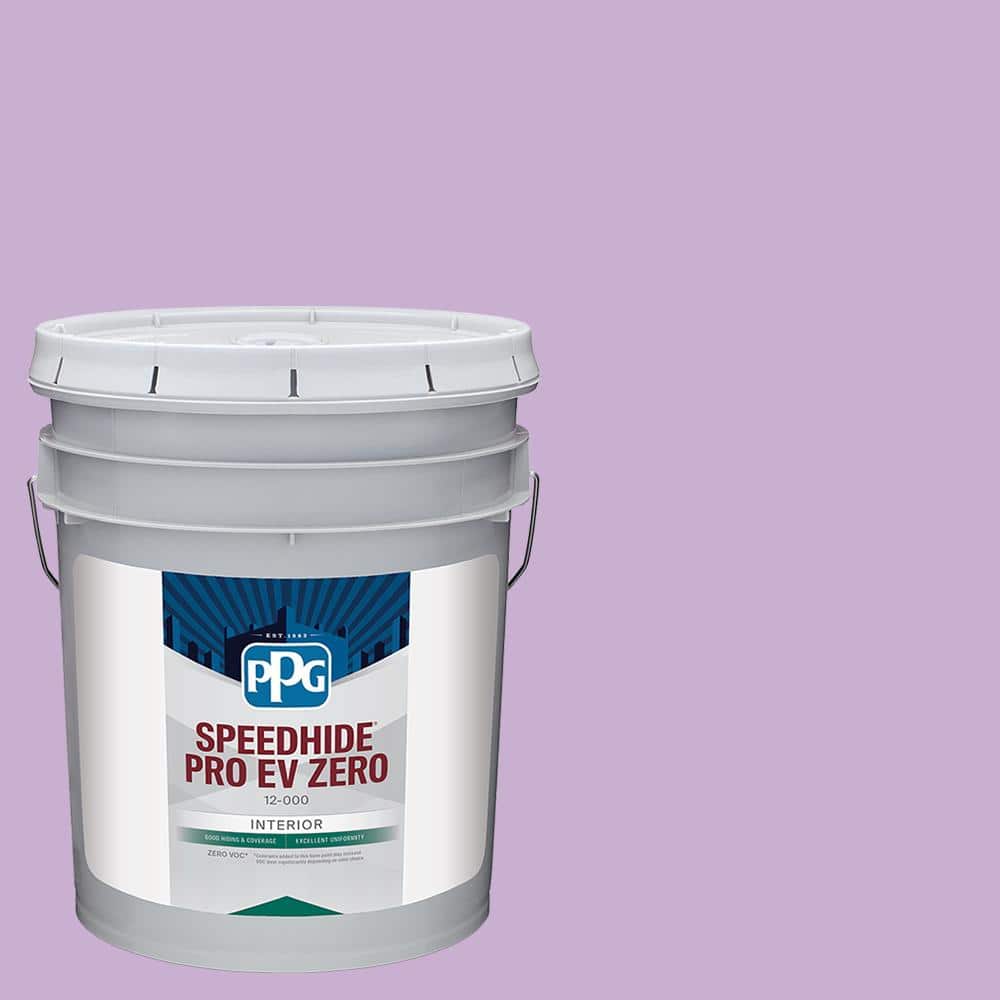 PPG Speedhide Pro EV Zero 5 gal. PPG1249-4 Windsor Purple Semi-Gloss ...