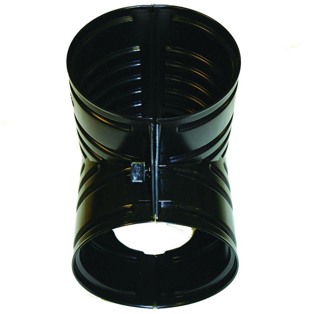 Advanced Drainage Systems 4 in. Polyethylene Hinged Tee 0421AAHF - The ...