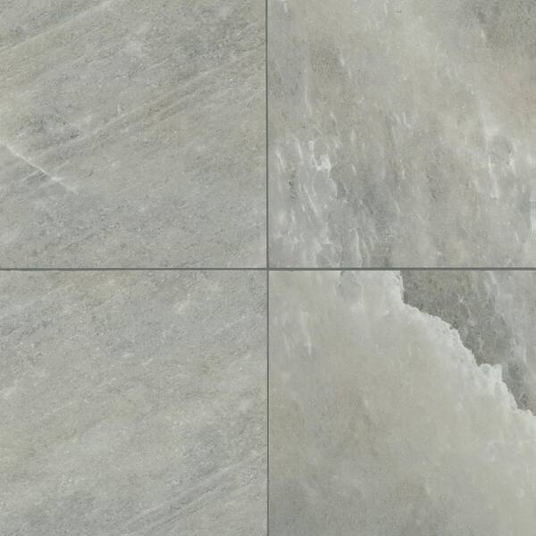 Bedrosians Rock Crystal 32 in. x 32 in. Glossy El Capitan Porcelain ...