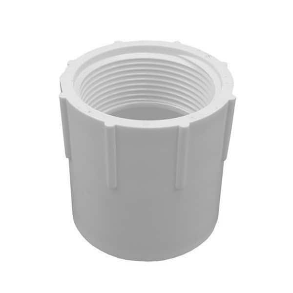 2-1/2 in. Schedule 40 PVC Pipe Female Adapter Slip x FIPT (Quantity 25 ...