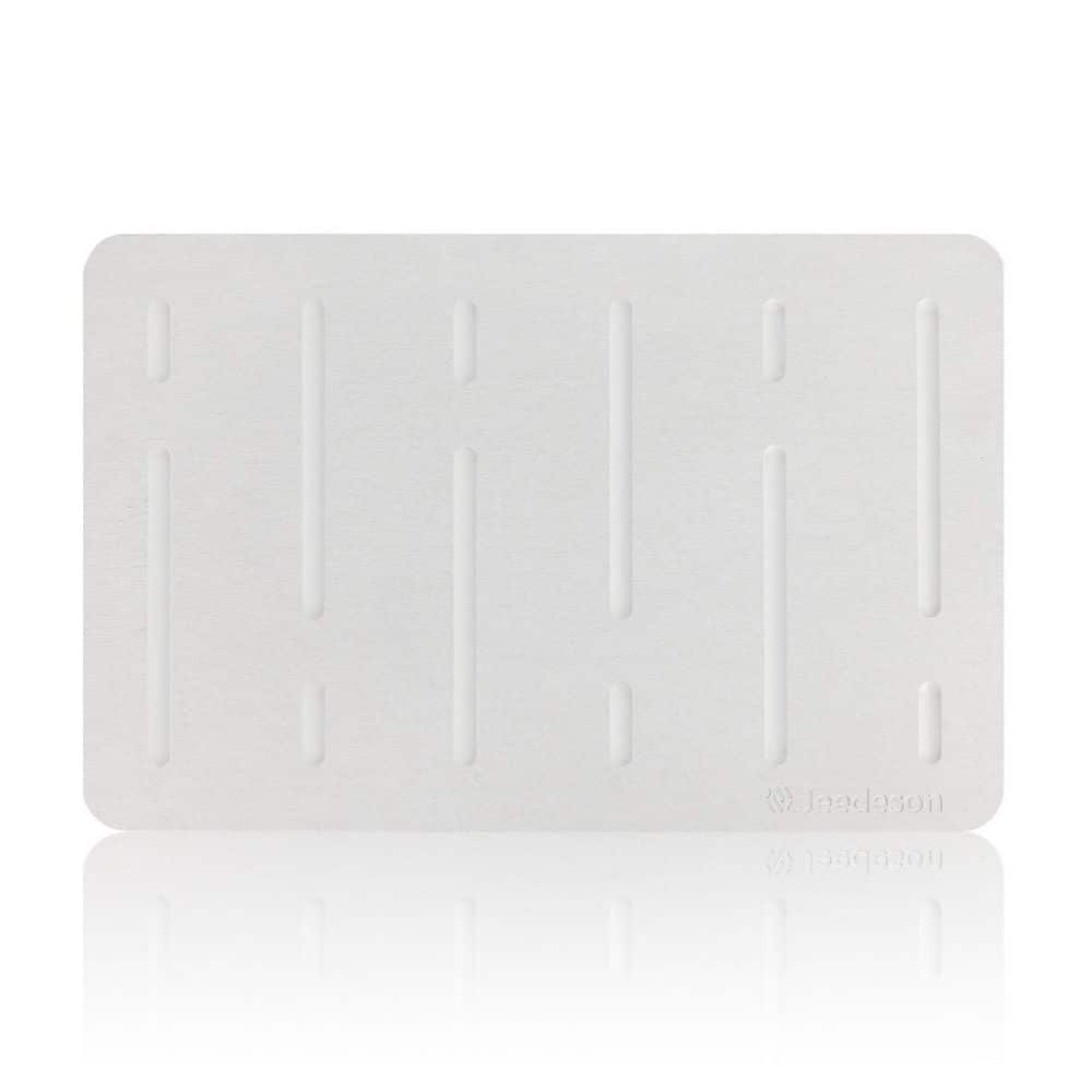 ilemong Diatomaceous Earth Non-Slip Stone Shower Mat 15.35 in. x 23.62 ...