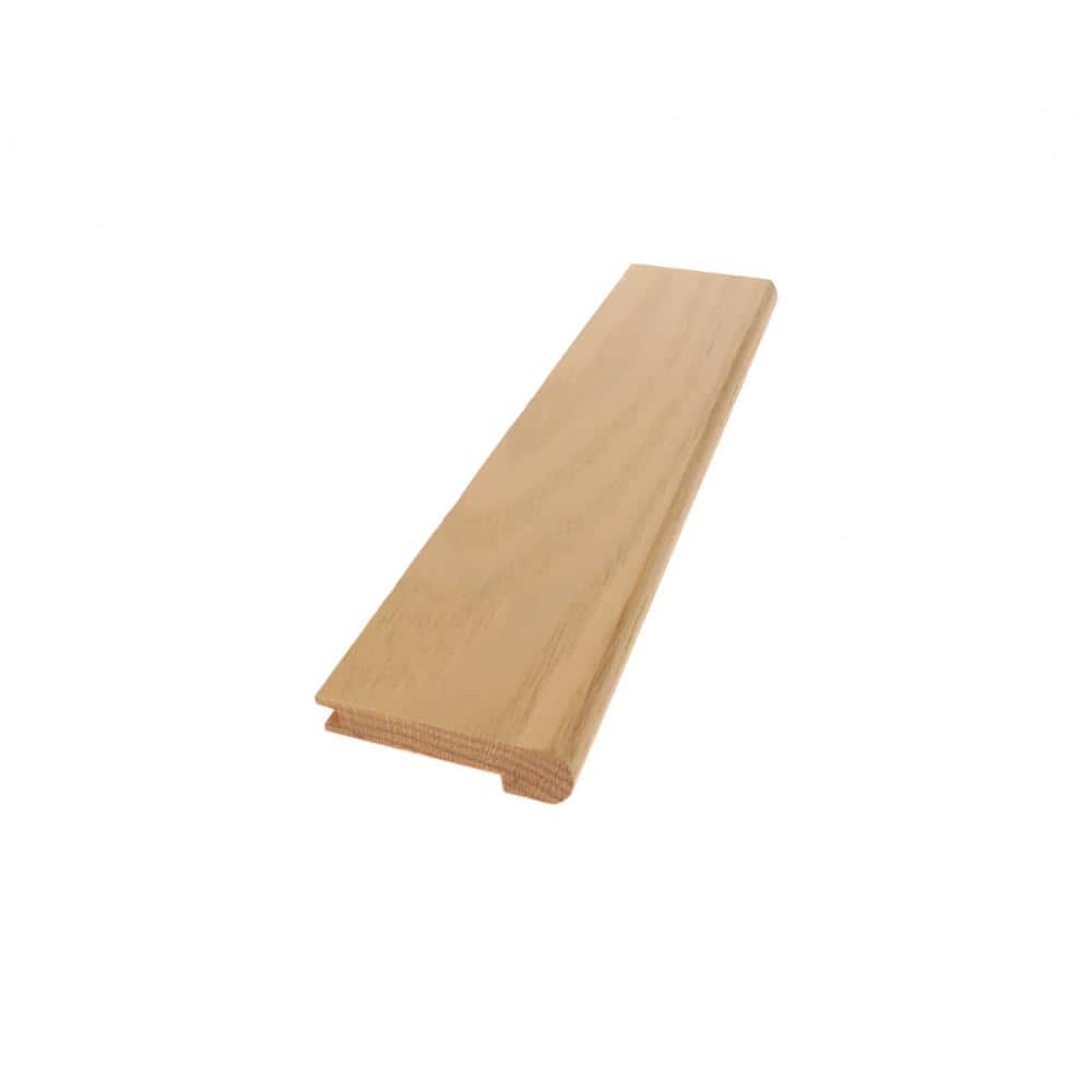 ROPPE 0.5625 in. T x 0.75 in. W x 78 in. L Hardwood Stair Nose French ...