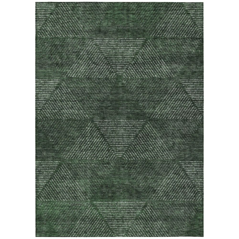 Addison Rugs Chantille Machine Washable Indoor/Outdoor Abstract ACN777 ...