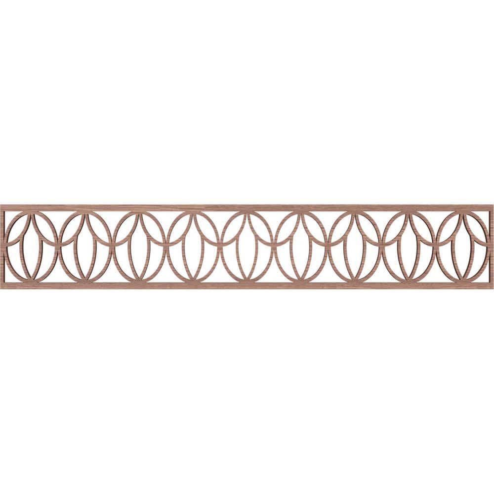 Ekena Millwork Shoshoni Fretwork 0.375 in. D x 46.625 in. W x 8 in. L ...