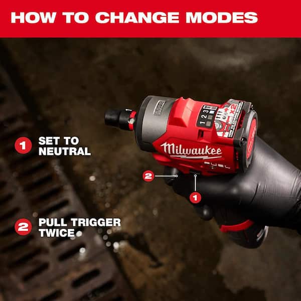 Milwaukee M12 FUEL 12V Lithium-Ion Brushless Cordless 3/8 in. Sub ...